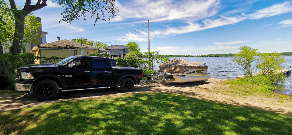 Accès au lac en été - Municipalité de Roxton Pond